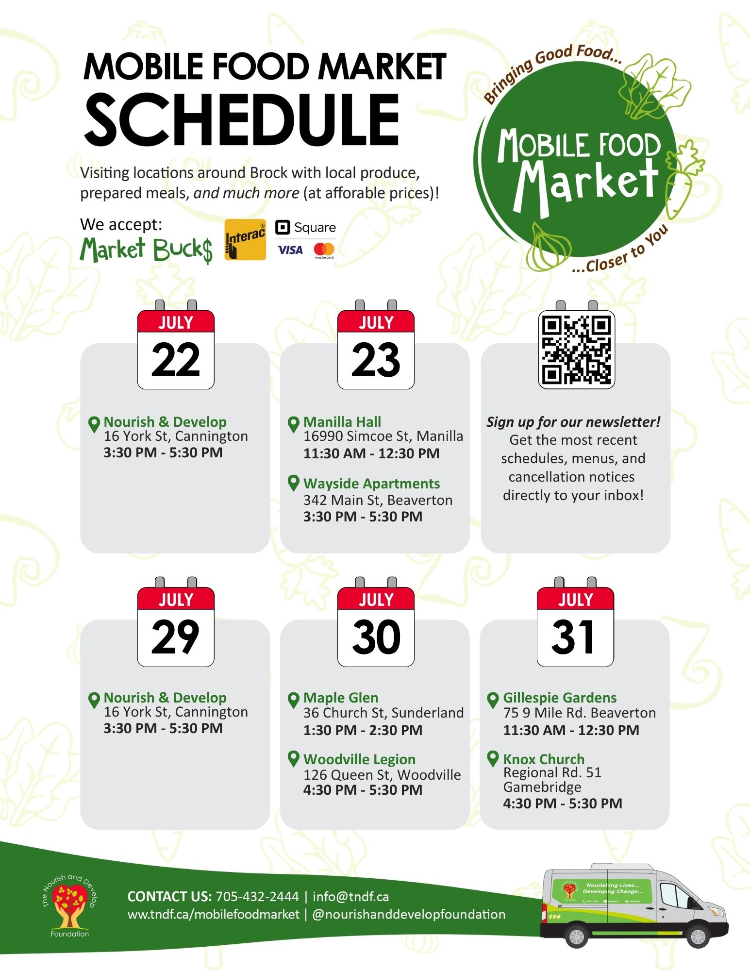 Mobile Food Market - The Nourish and Develop Foundation